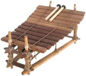 Classic Heartwood Gyil with Mallets - 12 Key C Pentatonic - Ghana ...