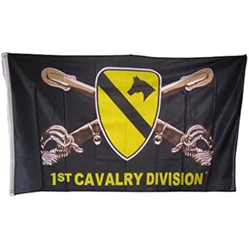 Amazon.com : GSNWFG 1st Air Cavalry Division Air Cav 3x5 Foot Flag ...
