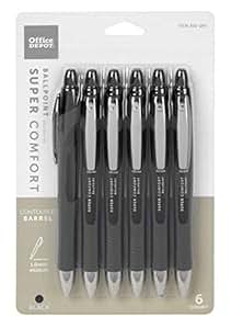 Amazon.com : Foray Onpoint Ballpoint Pens Back of 6 : Ballpoint Stick ...