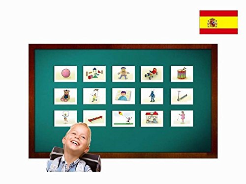 Buy Tarjetas de vocabulario - Juguetes - Toy Flashcards in Spanish ...