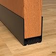 Door Draft Stopper, 39” Length Cuttable Weather Stripping Door Seal ...