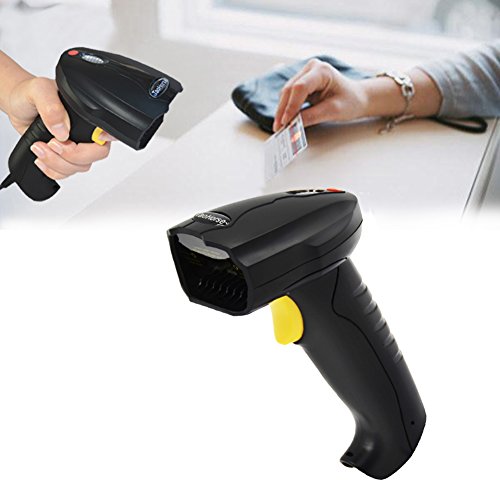 TaoHorse Handheld USB Barcode Scanner Wired Laser 1D Bar Code Reader ...