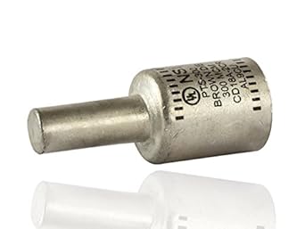 Dual Rated Compression Connector, Solid Pin Terminal for Copper and ...
