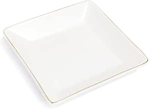 Amazon.com: HANKOR Ceramic Jewelry Dish Tray, Decorative Trinket Tray ...