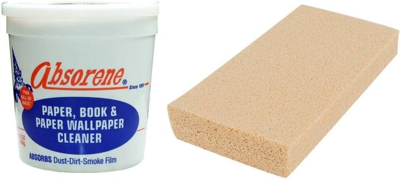 Absorene Book Cleaner and Dirt Eraser (Bundle- 2 Items) for Cleaning ...