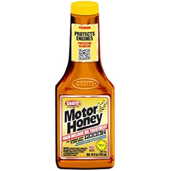 Amazon.com: Motor Honey C165-12 High Mileage Premium Oil Treatment, 14 ...