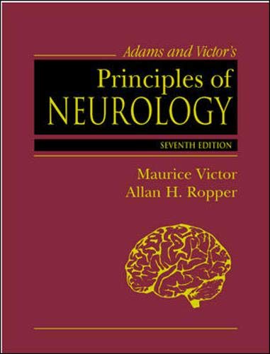 Adams & Victor's Principles Of Neurology: 0639785323006: Medicine ...