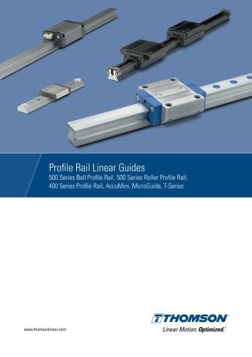 Buy Profile Rail Linear Guides: 500 Series Ball Profile Rail, 500 ...