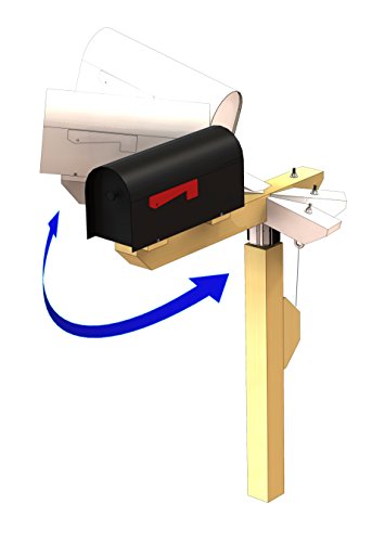 DIY Plow resistant mailbox post Hardware kit - Stainless Pivot ...