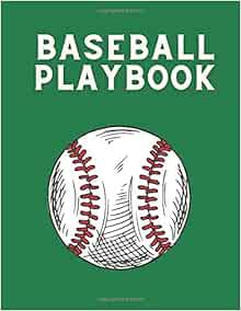 Baseball Playbook: Perfect Journal Notebook Game Book for Coach ...