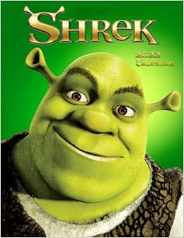 Shrek Calendar 2022: OFFICIAL Cartoon calendar 2022 -Shrek Weekly ...