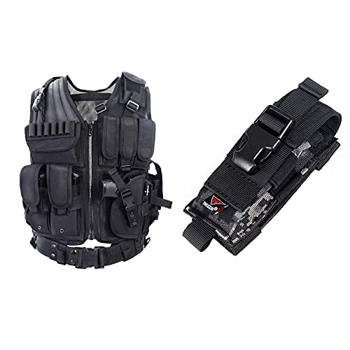 vAv YAKEDA Tactical Vest for Men attach Multitool Mag Pouch in Saudi ...