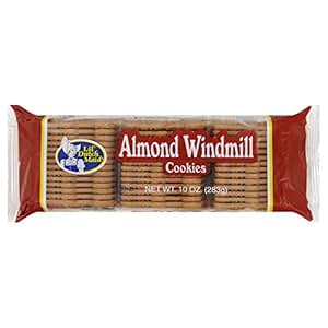 Little Dutch Maid Almond Windmill Cookie, 10-Ounce (Pack of 12): Amazon ...