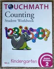 Amazon - Touchmath Kindergarten Counting Student Workbook 2 - TM628 ...