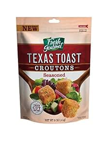 Fresh Gourmet Premium Croutons, Texas Toast Seasoned, 5 Ounce (Pack of ...