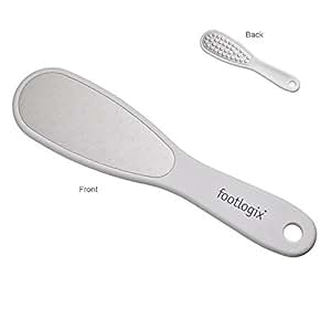 Footlogix Professional Double-Sided Stainless Steel File, Coarse/Fine ...
