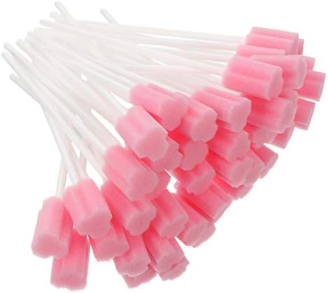 Balacoo 100pcs Disposable Mouth Swabs Tooth Swabs Sponge Stick Oral ...
