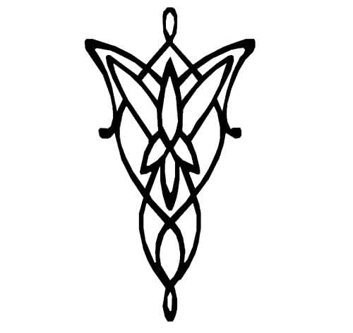 Amazon.com: Lord of the Rings Decal, Arwen Decal, Arwen Evenstar ...