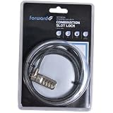 Targus Defcon PA410E - Cerradura de cable para ordenador, 2.1 metros ...