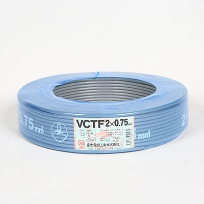 Amazon | 富士電線工業 VCTF 2×0.75SQ (100m定尺） | 多芯ケーブル | 産業・研究開発用品 通販