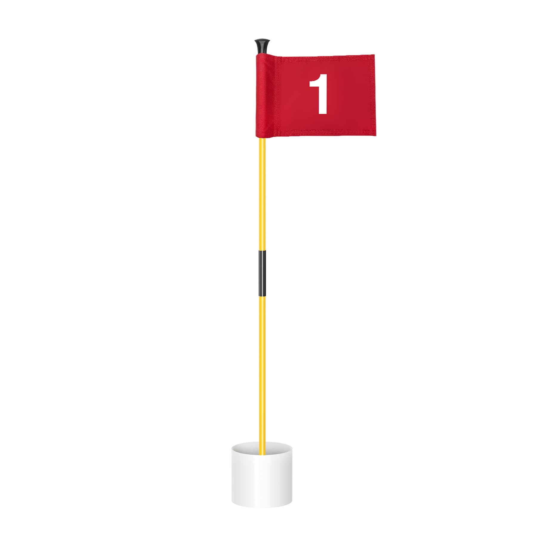 KINGTOP Miniature Golf Flagstick, Practice Putting Green Flags for Yard ...