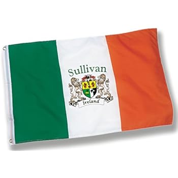Amazon.com : Sullivan Irish Coat of Arms Flag - 3'x5' Foot : Garden ...