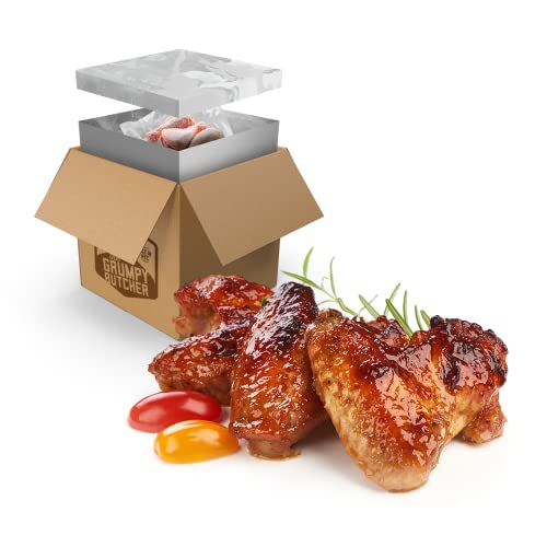 Grumpy Butcher Smoky Chicken Wings, 5 lb | Fully Cooked Smokehouse ...