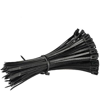 Amazon.com: Reusable Cable Ties 8 Inch VTECHOLOGY Releasable Adjustable Nylon Zip Ties 100Pack ...