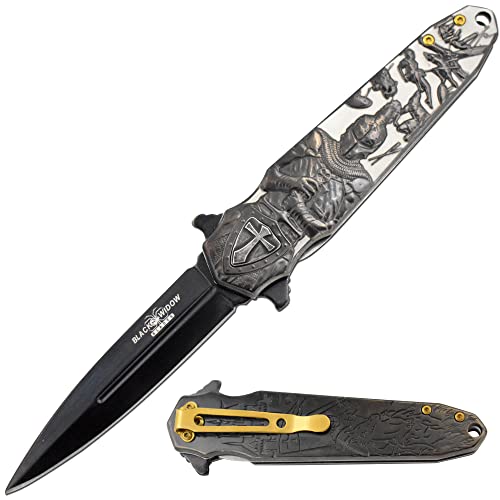 Snake Eye Tactical Spring Assist Heavy-Duty Pocket Knife | Crusader ...