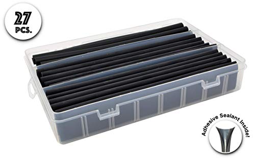Hubb Hardware 27 Pc Large Diameter Dual Wall Adhesive Heat Shrink Kit ...