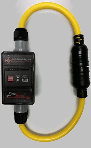 North Shore Safety PGFI-23111 30 Amp, 240 Volt, Inline GFCI With Molded ...