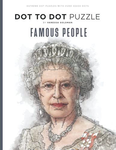 Famous People - Dot to Dot Puzzle (Extreme Dot Puzzles with over 30000 ...