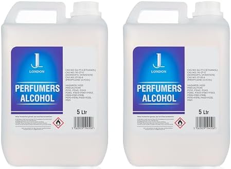 Jan London Perfumers Alcohol Base 2x 5L – DIY Perfume Making Blend with ...