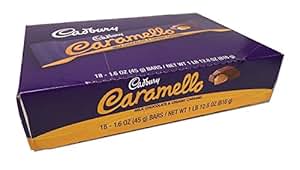 Amazon.com: Cadbury Caramello 1.6oz Candy Bars - 18ct: Health ...