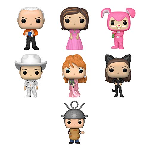 Funko Pop! TV Set of 7 - Friends: Gunther, Rachel in Pink Dress ...
