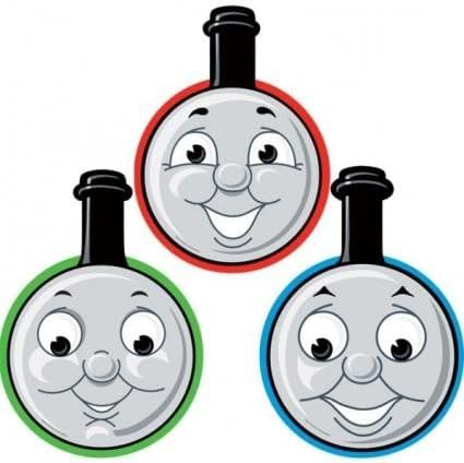 Amazon.com: Thomas The Tank Engine Party Masks - Pack of 8.: Toys & Games