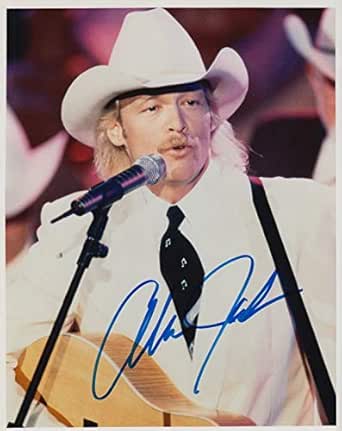 Alan Jackson signed 8x10 photo at Amazon's Entertainment Collectibles Store