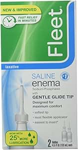 Amazon.com: Fleet Adult Enema, 2 Count, pack of 2: Health & Personal Care