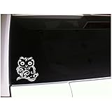 Amazon.com: Tribal Cute Owl Silhouette 6" Vinyl Sticker Car Decal (6 ...