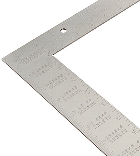 IRWIN Tools Framing Square, Steel, 16-Inch by 24-Inch (1794449 ...