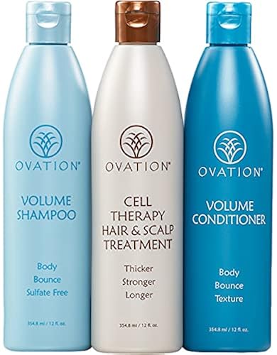 Ovation Hair Volume Cell Therapy 12 oz System - Volume Shampoo and ...