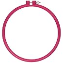 Amazon.com: Susan Bates Hoop-La Embroidery Hoop, 7-Inch: Arts, Crafts ...
