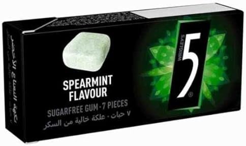 Five Spearmint Chewing Gum 7 Peices price in Saudi Arabia | Amazon ...
