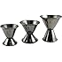 Amazon.com: 4 Piece Stainless Steel Jigger Set: Measuring Jiggers ...