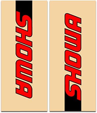 Enjoy MFG SHOWA Upper Fork Decal Stickers - Fit All Dirt Bikes - (SHOWA ...