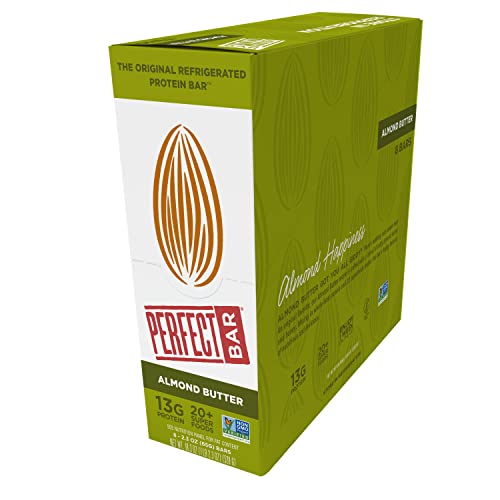 Perfect Bar Original Refrigerated Protein Bar, Almond Butter, 10 count ...