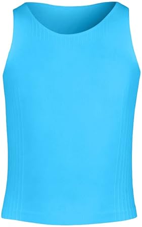Silvy La Mella Girls Lycra Sleevless Top underwear For Girls-Turquoise ...