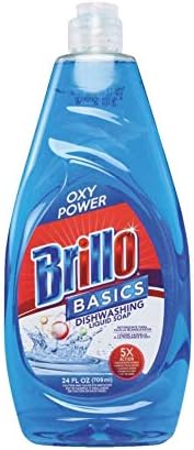 Amazon.com: Dish Liquid - Brillo Basics Blue Oxy Power 24oz: Health ...