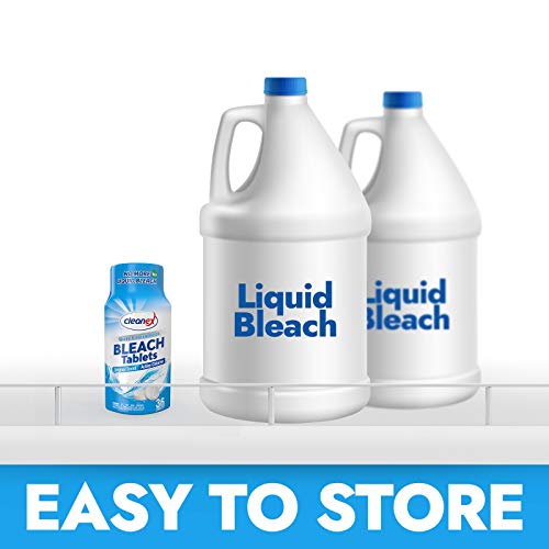 Cleanex Bleach Tablets, New Advanced Formula Ultra Concentrated Water ...