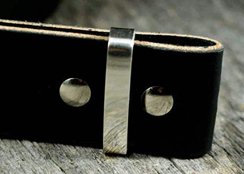 Amazon.com: Sterling Silver Belt Keeper Loop - 1.5" Inside Width ...